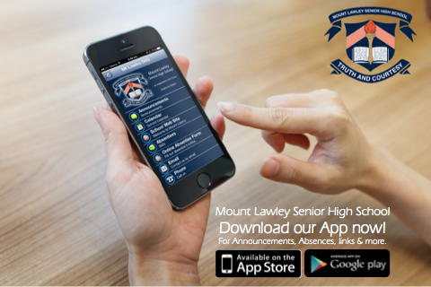Why Not Download Our New School App Now - Mount Lawley Senior High School