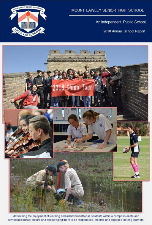 Business Report & School Review - Mount Lawley Senior High School